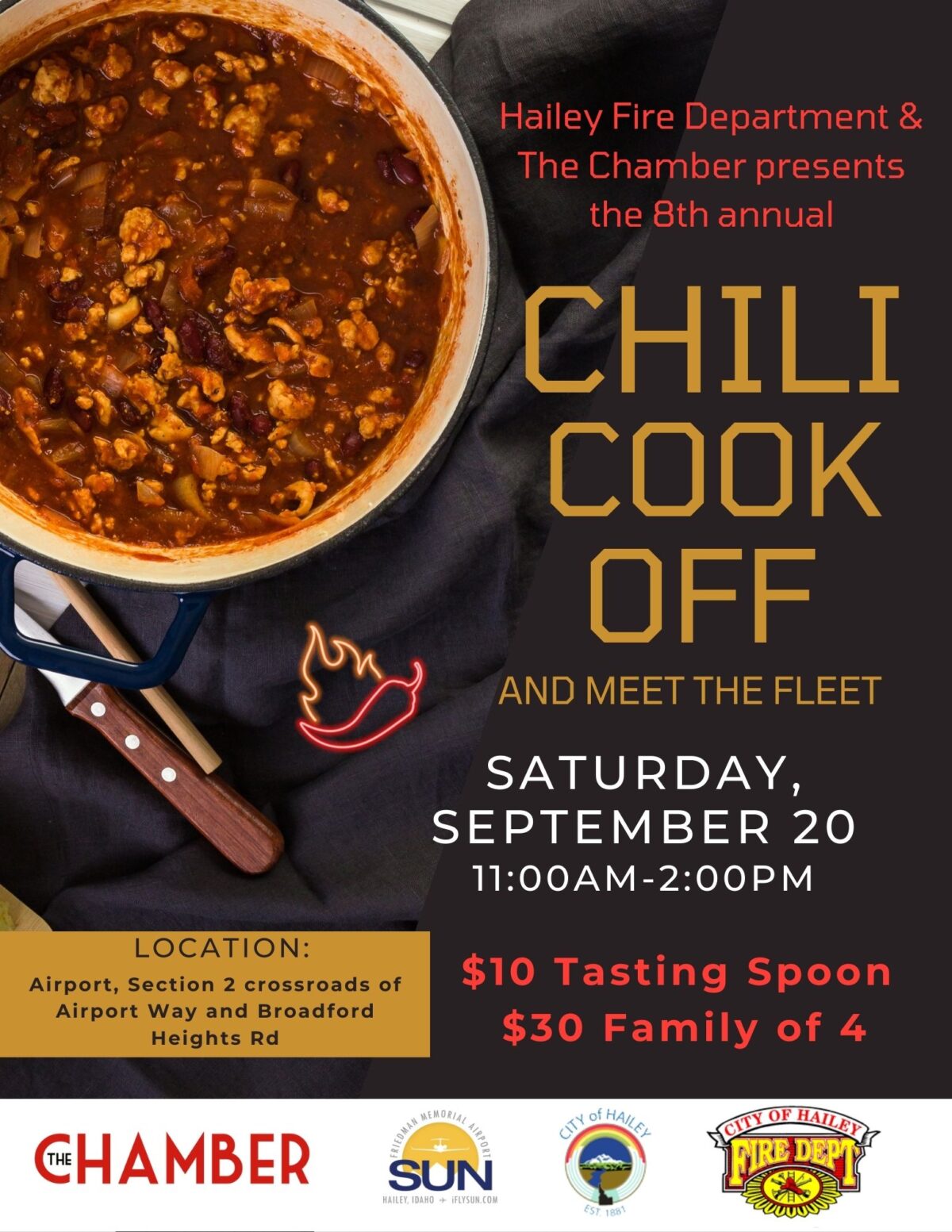 Chili Cook Off & Meet the Fleet - Valley Chamber